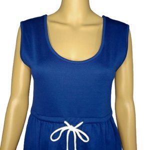 vfish | Dresses | Vfish Nwt Designer Royal Blue Sleeveless Dress Xs ...